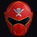 Gokai Red Ranger Helmet STL - Etsy
