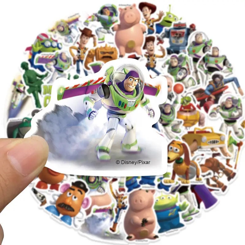 Disney Toy Story Sticker Pack Buzz and Woody Decals Disney Fan Toy ...