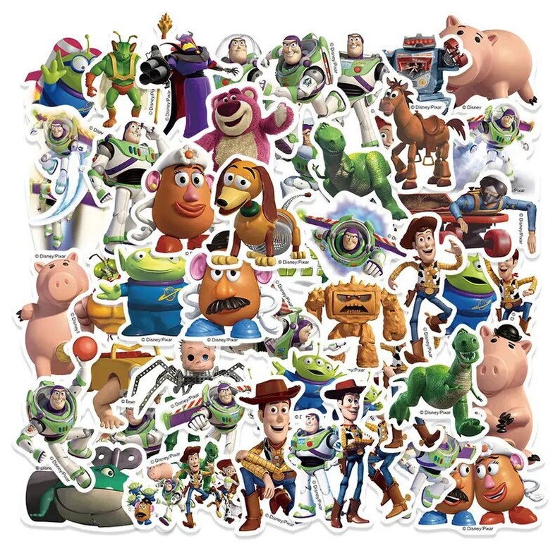 Disney Toy Story Sticker Pack Buzz and Woody Decals Disney Fan Toy ...