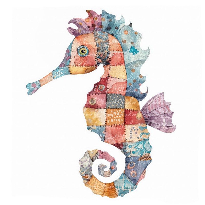 Seahorse Stencil - Etsy