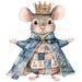 8 Mouse King Clipart Bundle, PNG & JPG, Printable Patchwork ...