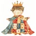 10 Prince Clipart Bundle, PNG & JPG, Printable Patchwork King ...