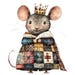 8 Mouse King Clipart Bundle, PNG & JPG, Printable Patchwork ...
