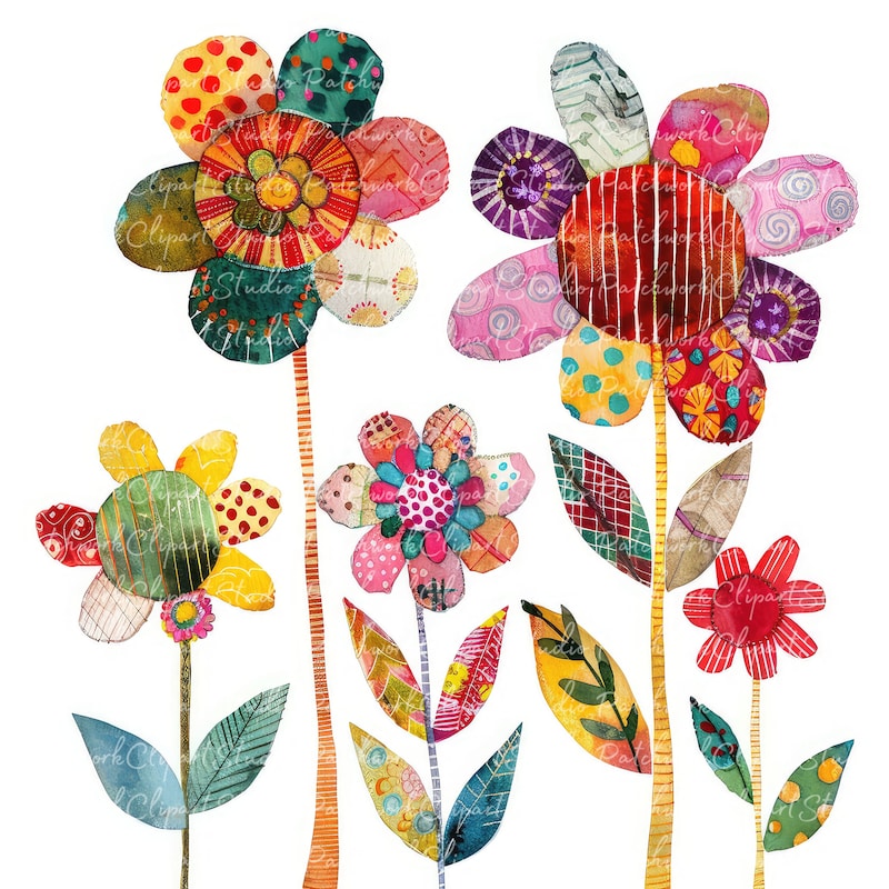 Quilt Patch Art Printable - Etsy