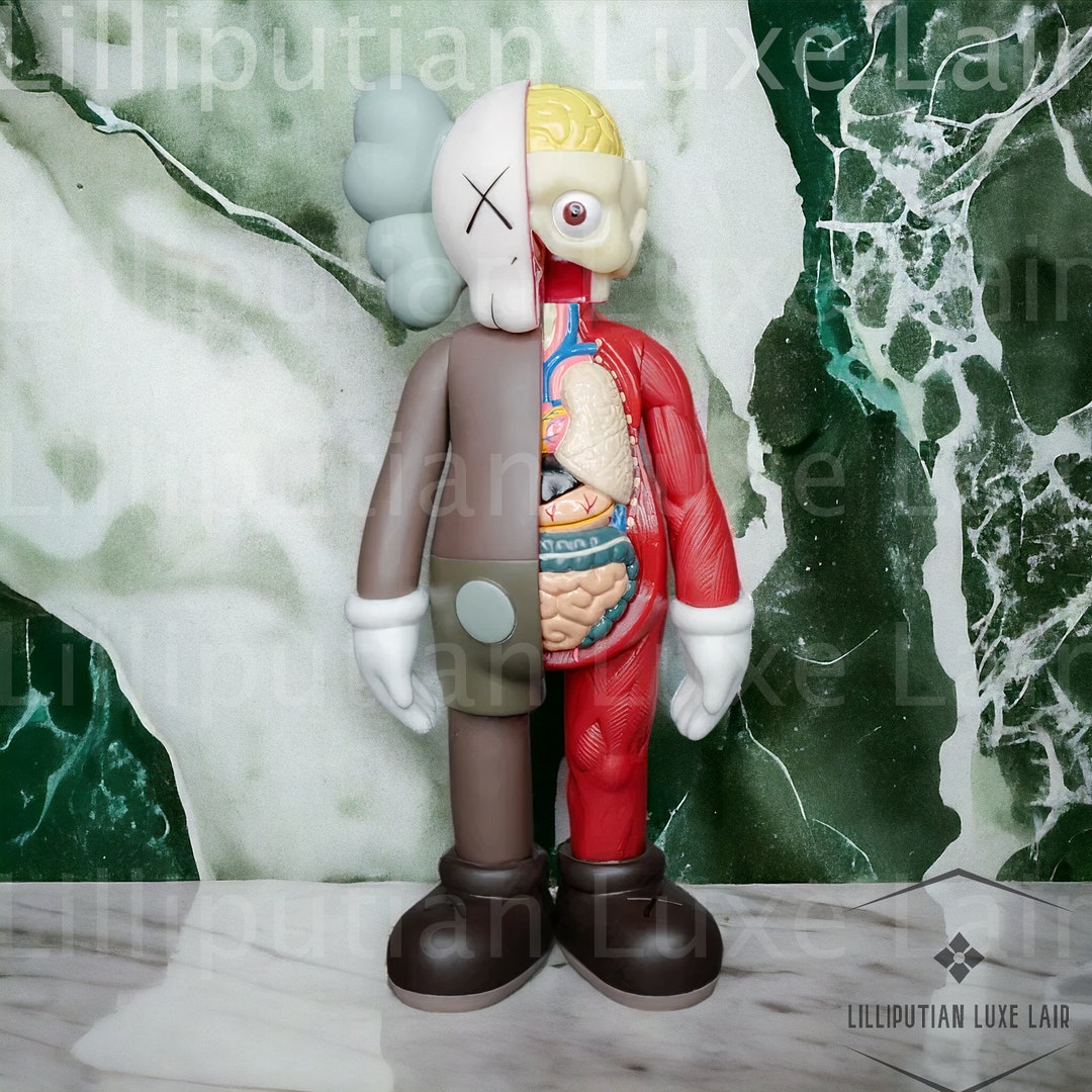KAWS Anatomy Doll Companion Figure Series Contemporary Decor Modern Art ...