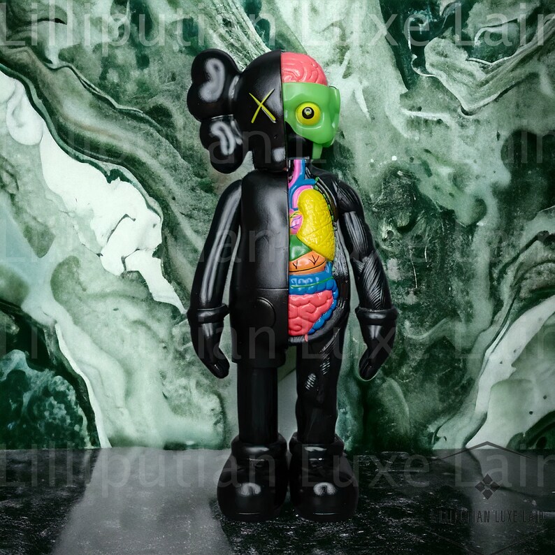 KAWS Anatomy Doll Companion Figure Series Contemporary Decor Modern Art ...