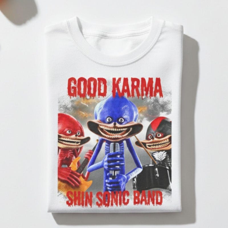 Sonic Merch Shadow - Etsy