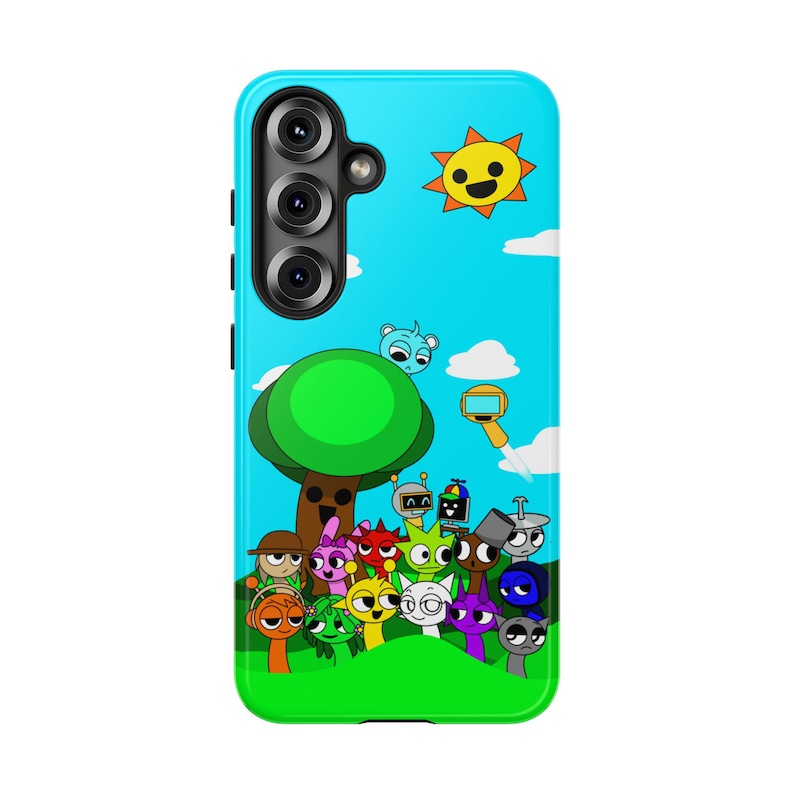 Sprunki Tough Phone Case for Samsung, Sprunki Game, Protective Cover ...