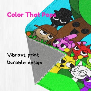 Sprunki Kids Carpet: Colorful Kids Playroom Area Rug, Fun Sprunki ...