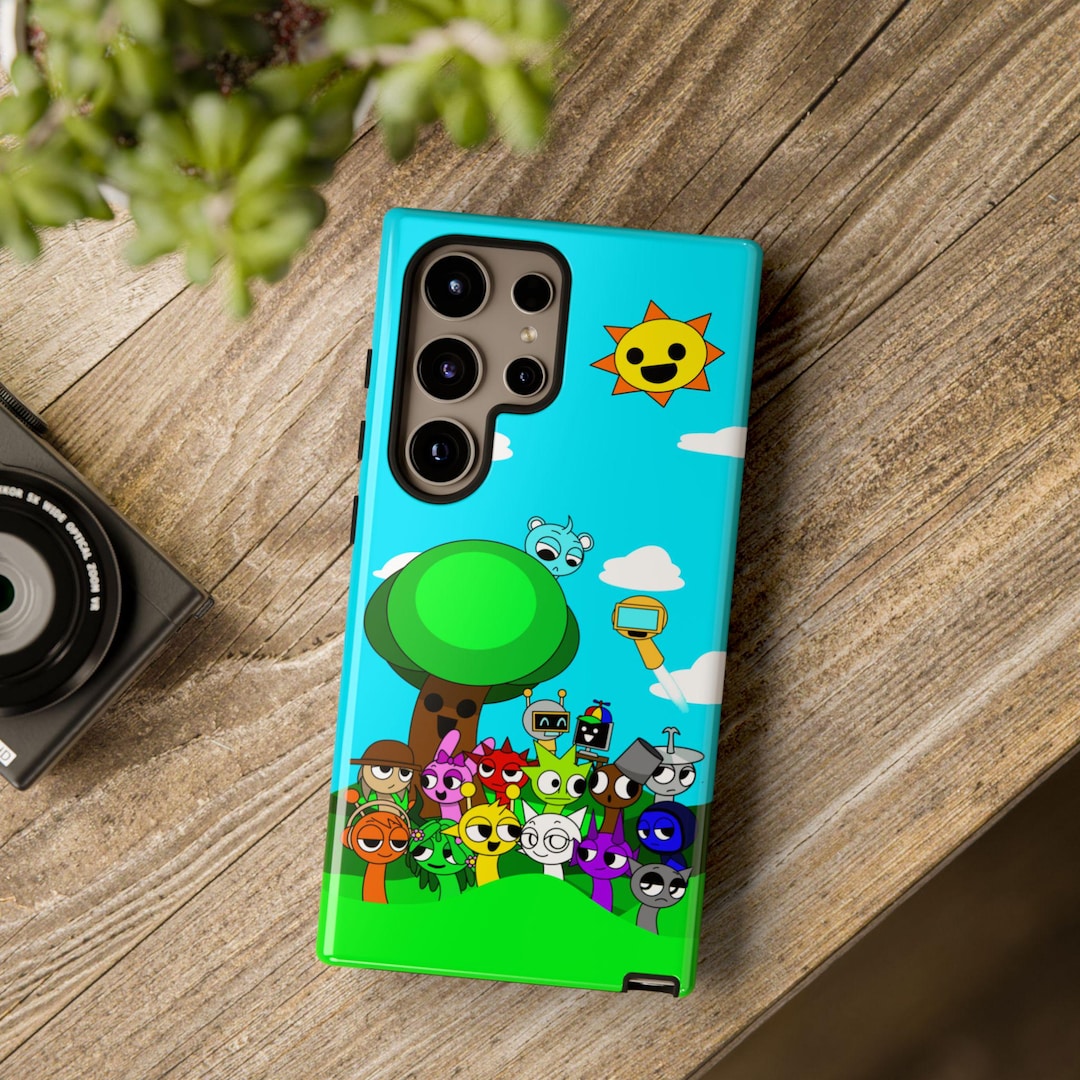 Sprunki Tough Phone Case for Samsung, Sprunki Game, Protective Cover ...