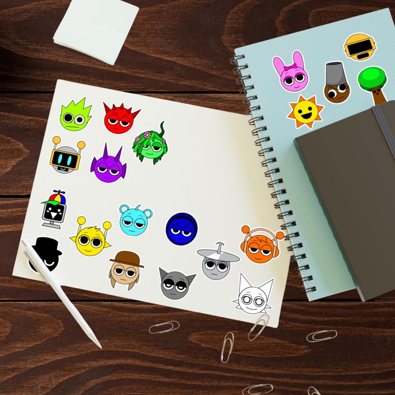 Sprunki Sticker - Etsy