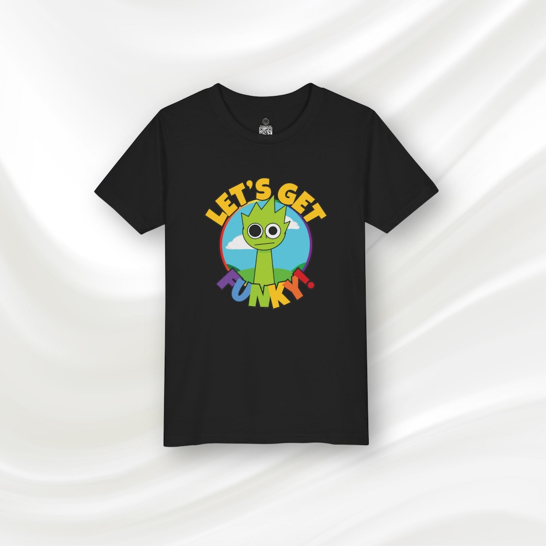 Custom Sprunki Shirt, Character Kids T-shirt: Funky Graphic Tee ...
