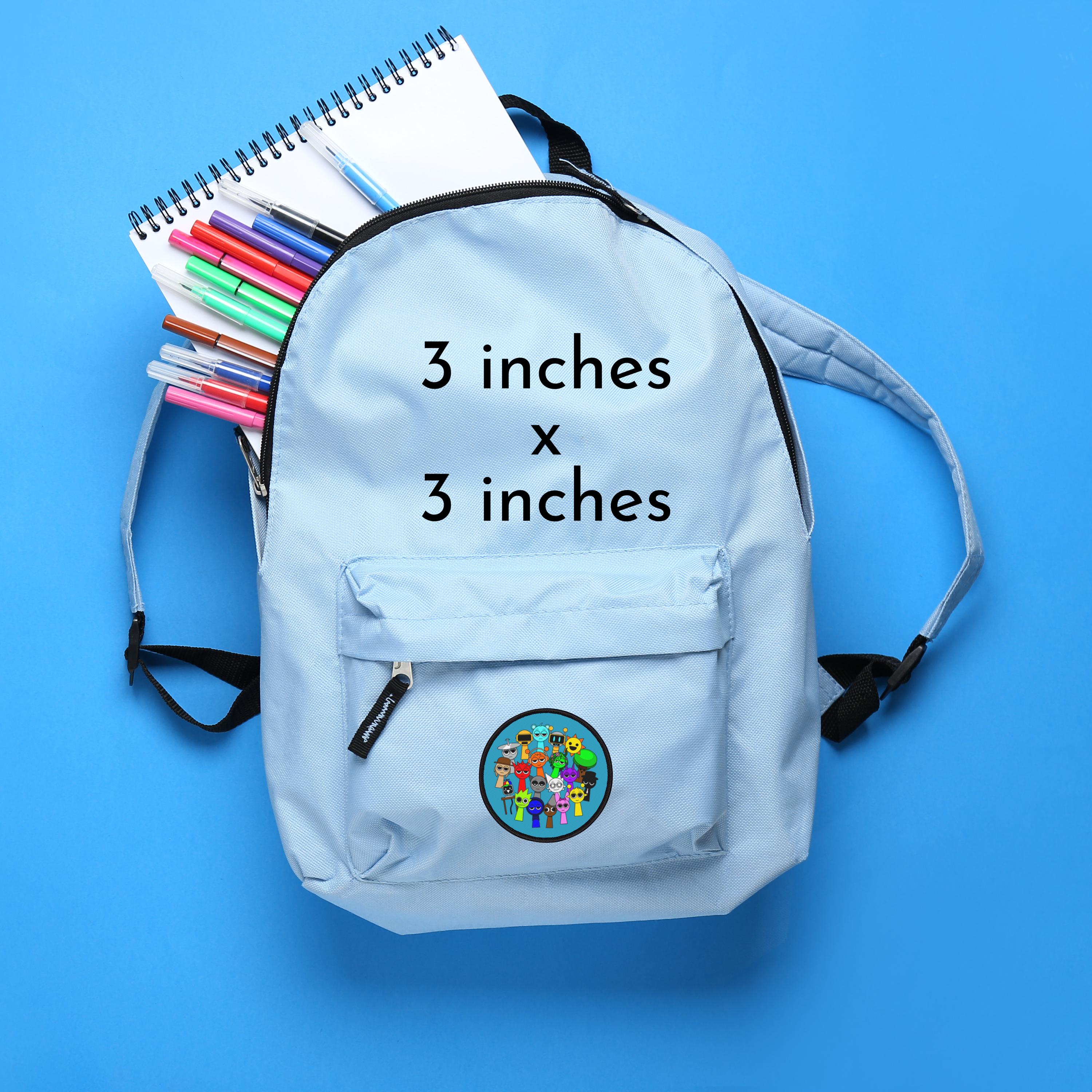 Sprunki Iron-on Patches, Colorful Characters, DIY Appliques, Fun ...