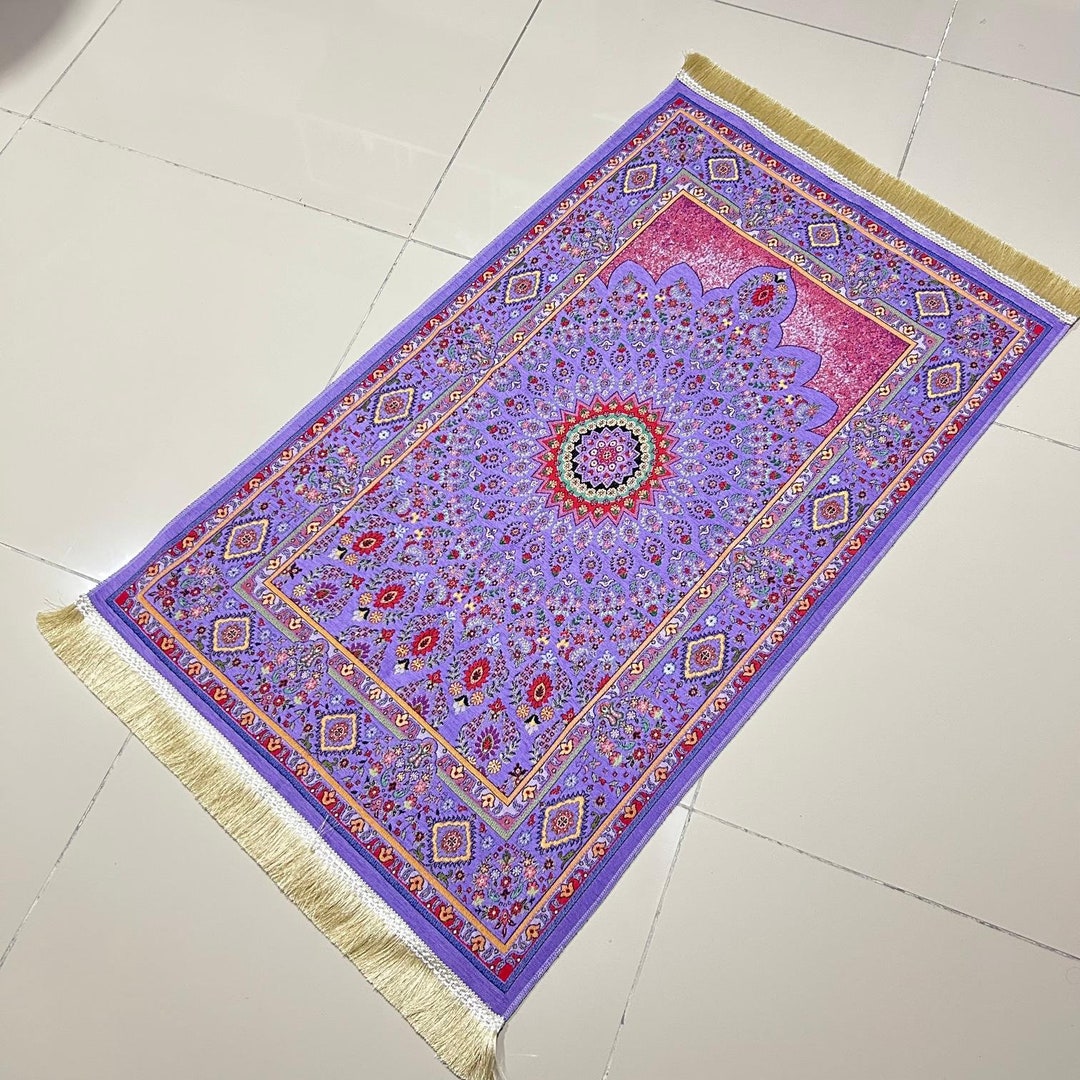 Purple Prayer Mat, Children's Prayer Mat, Gift for Her Prayer Mat ...