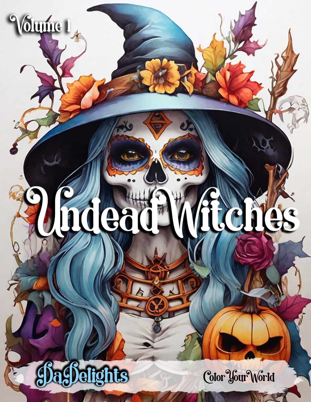 Undead Witches Volume 1 Coloring Book Pages Edit, Print, Save From ...