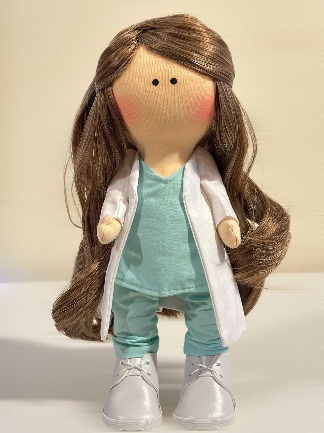 Medical Cloth Doll Nurse Cloth Doll Doctor Cloth Doll Personalized ...
