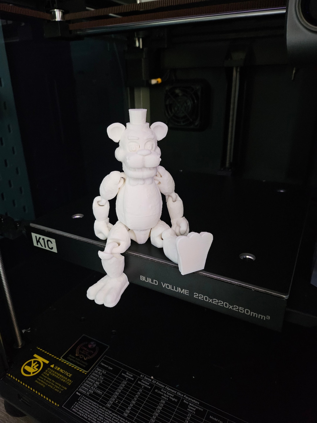 Flexi FNAF Freddy - Etsy