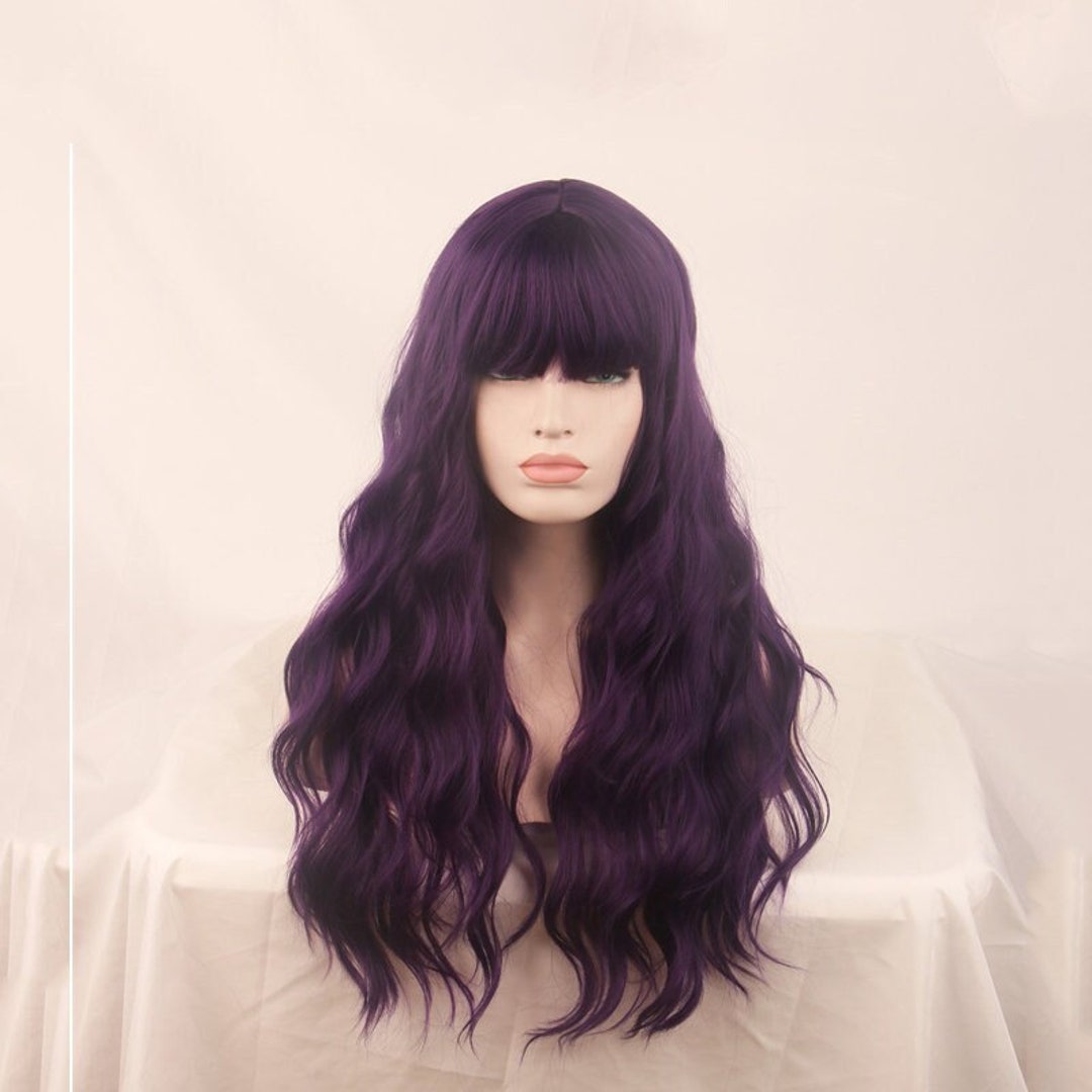 Chemical Fiber High Temperature Silk Wig | European and American Long ...