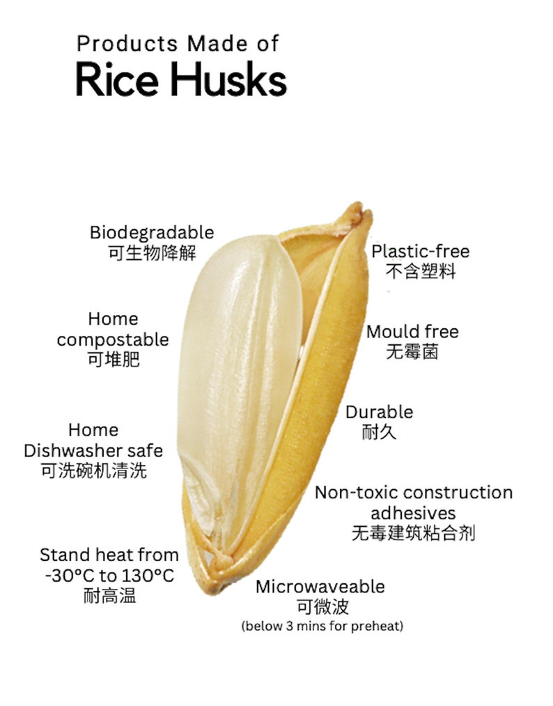 Reusable Coffee Cup Made From Rice Husk Travel Cup Sustainable Eco ...