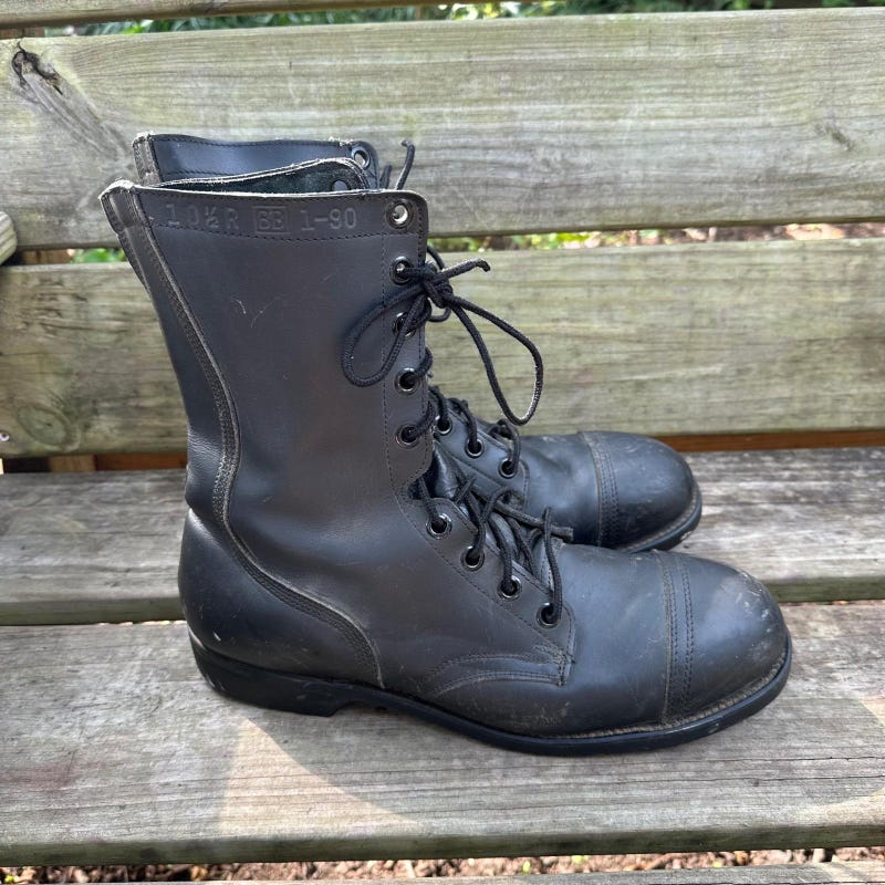 90s Combat Boots - Etsy