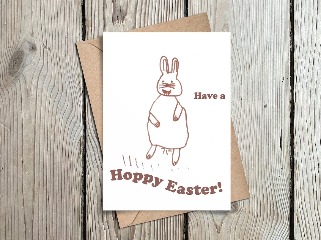 Printable Easter Card Funny Easter Card for Family Easter Card ...