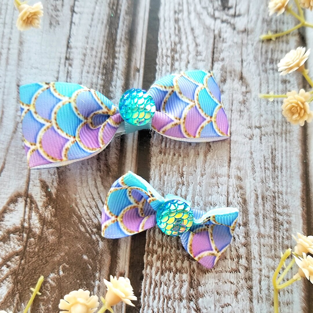 Dog Bows, Dog Hair Bows, Dog Hair Clip, Puppy Hair Bow, Tiny Dog Bows ...