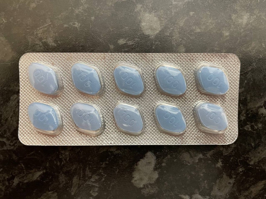 Sild 100mg Blue Pills X 100 Tablets - Etsy