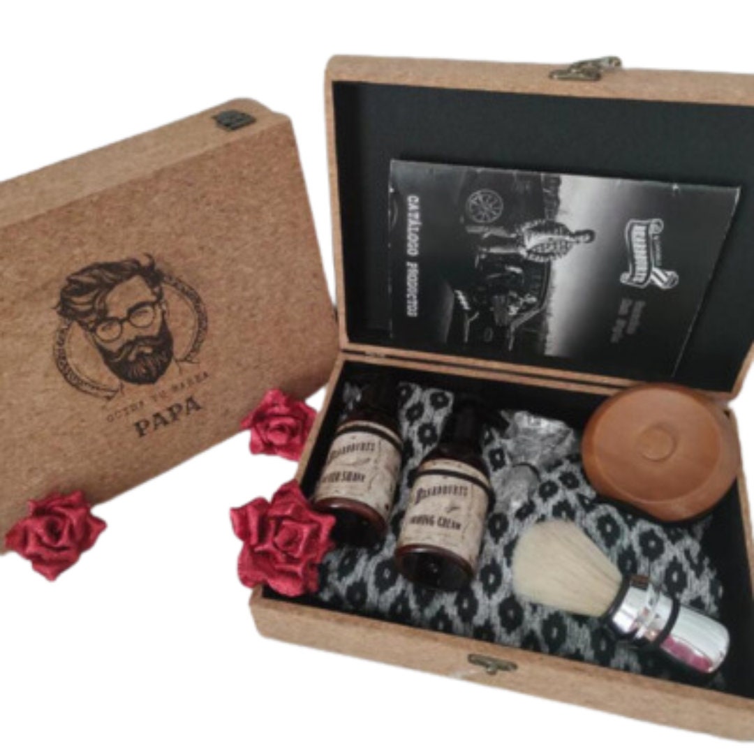 Personalized Cork Box Beardburys Professional Shaving Products - Etsy