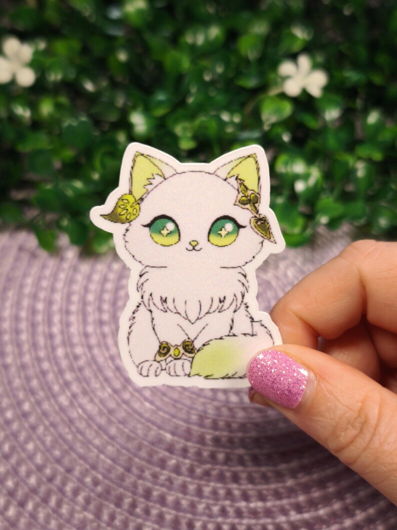 Stickers Chats Genshin Impact - Néfer, Kinich, Nahida Et Lauma - Etsy