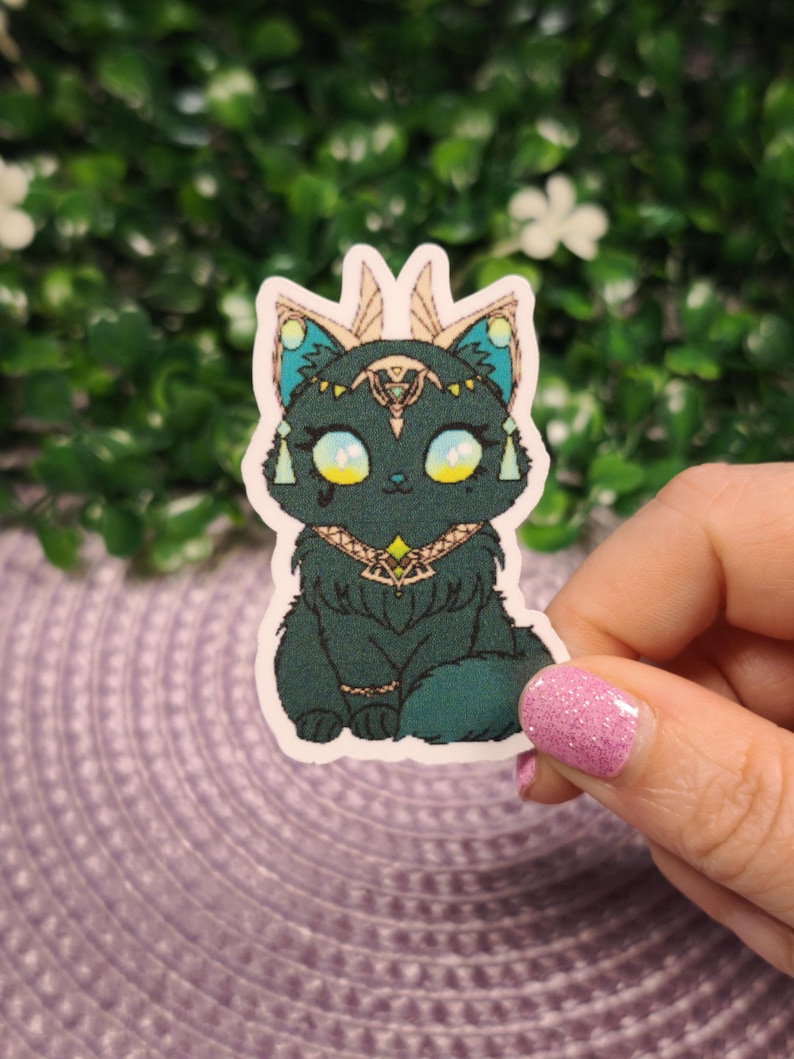 Stickers Chats Genshin Impact - Néfer, Kinich, Nahida Et Lauma - Etsy