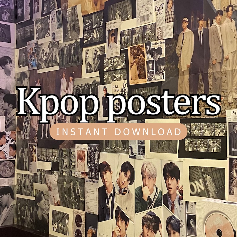 Bts Poster Set - Etsy