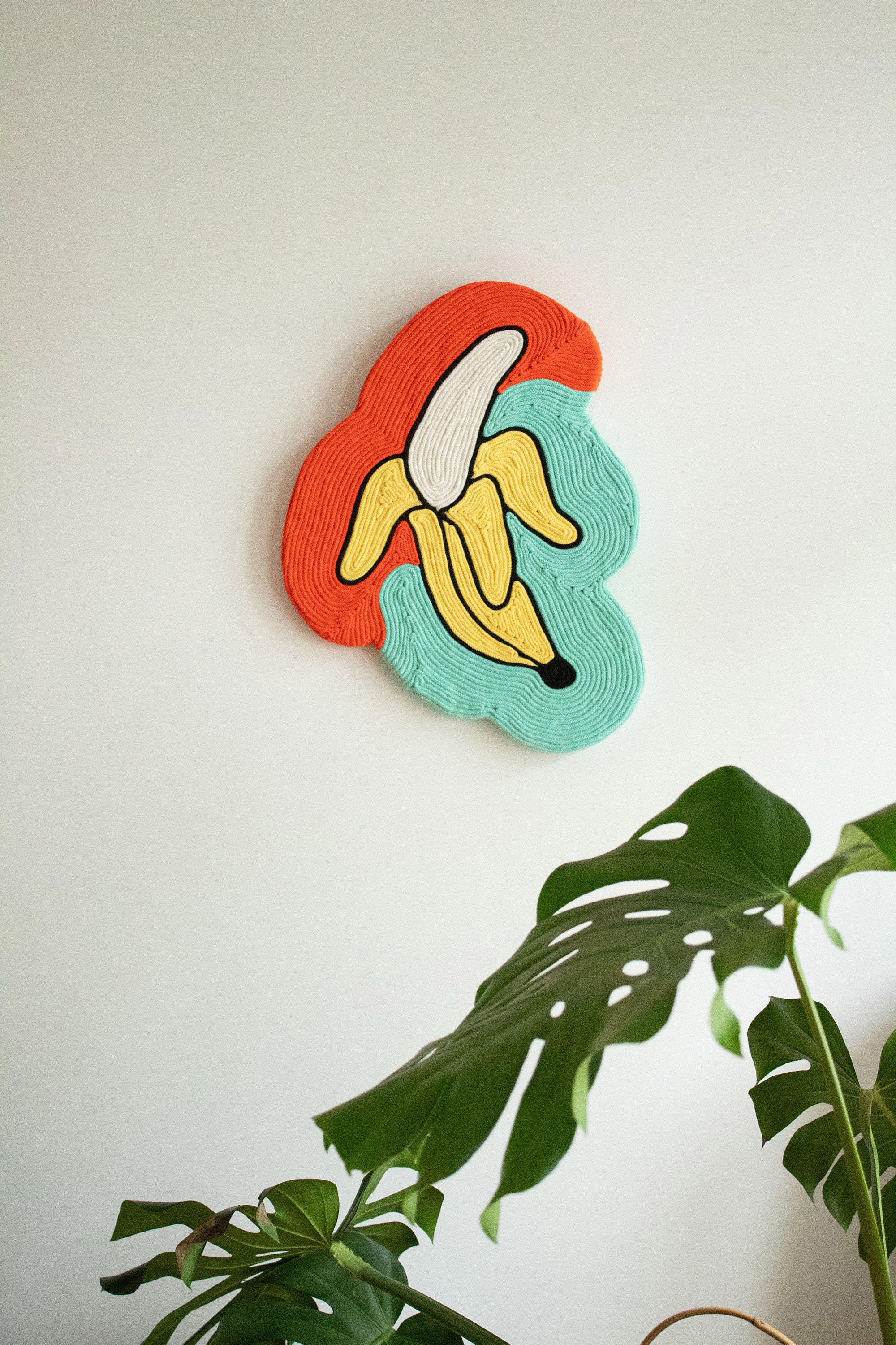 BANANA BOY in Funky Style Unique Large 3D Wall Decoration With Banana ...