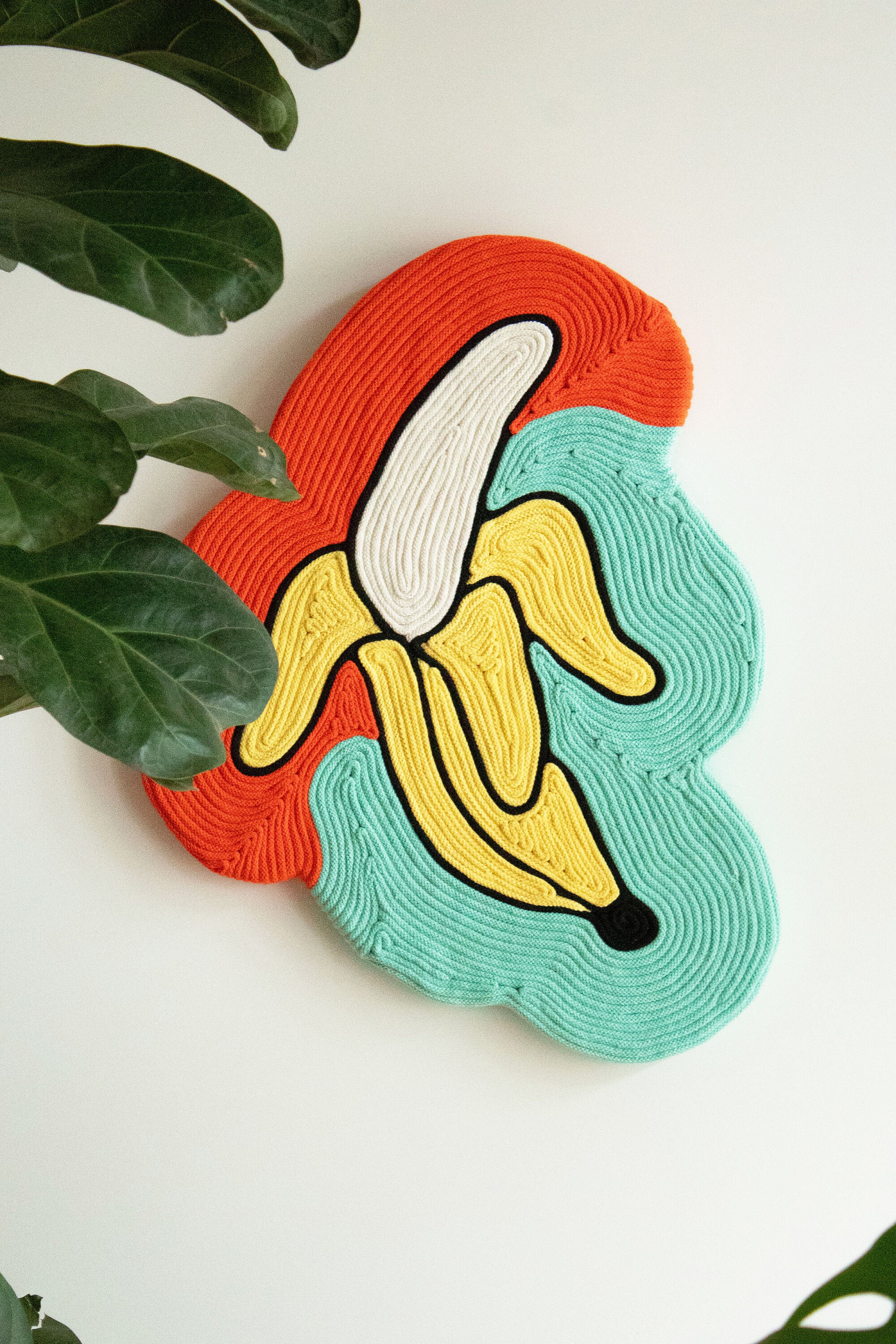 BANANA BOY in Funky Style Unique Large 3D Wall Decoration With Banana ...