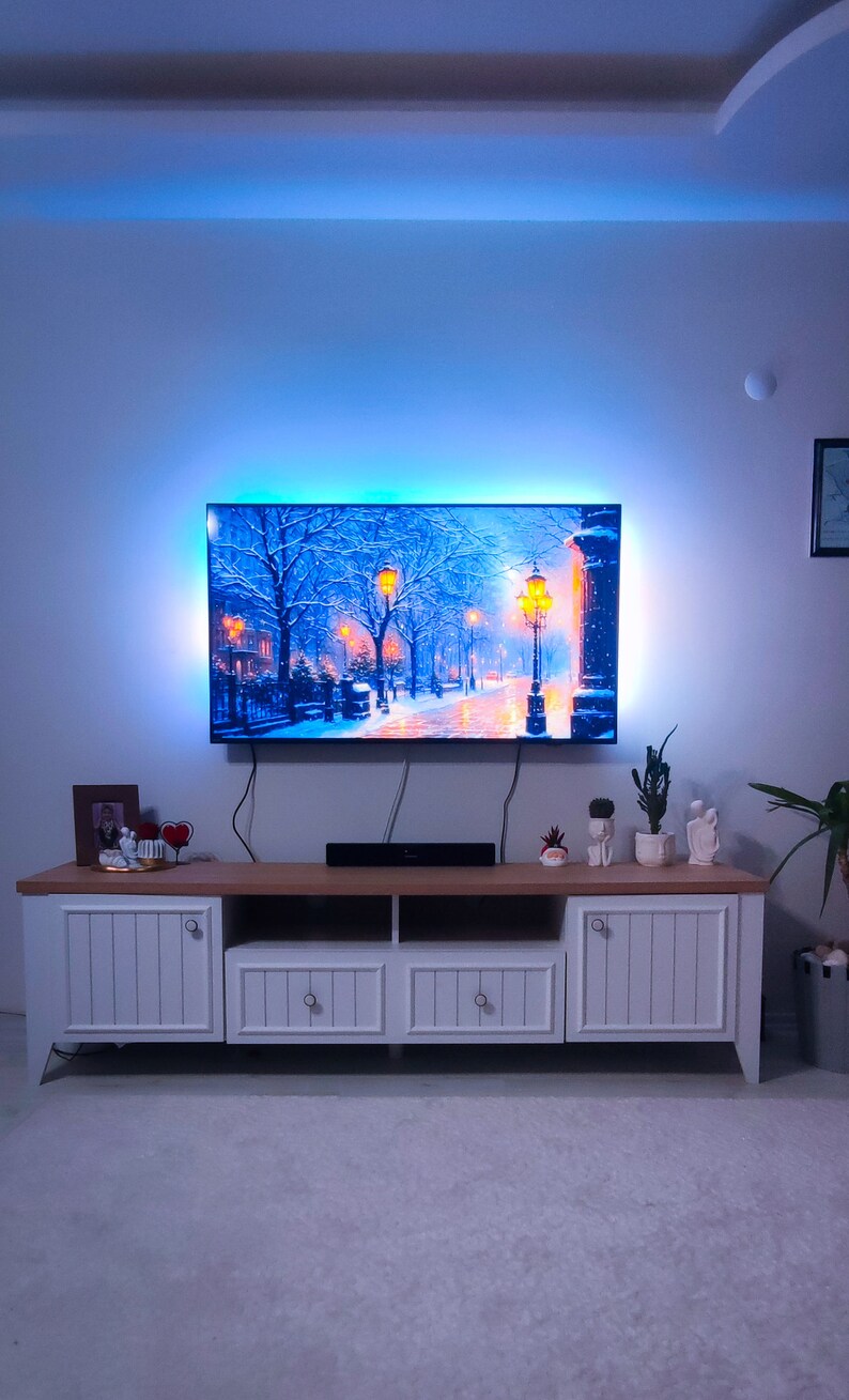 Big TV Stand, Wooddesign WD Universal TV Media Stand, Living Room ...