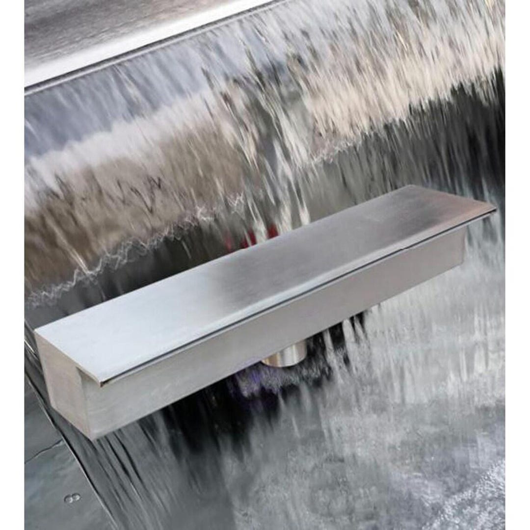 15'' 40 Cm Waterfall Spillway Scupper Stainless - Etsy