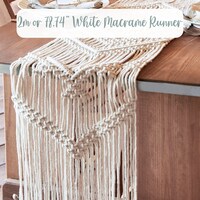 Macrame Table - Etsy
