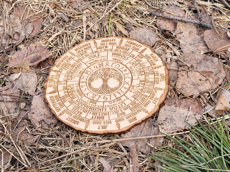 Wheel of the Year / Celtic Tree Calendar / Wheel of Life / Tree of Life ...