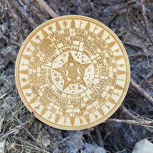 Pagan Calendar / Ogham Runes Calendar / Wheel of the Year / Tree ...