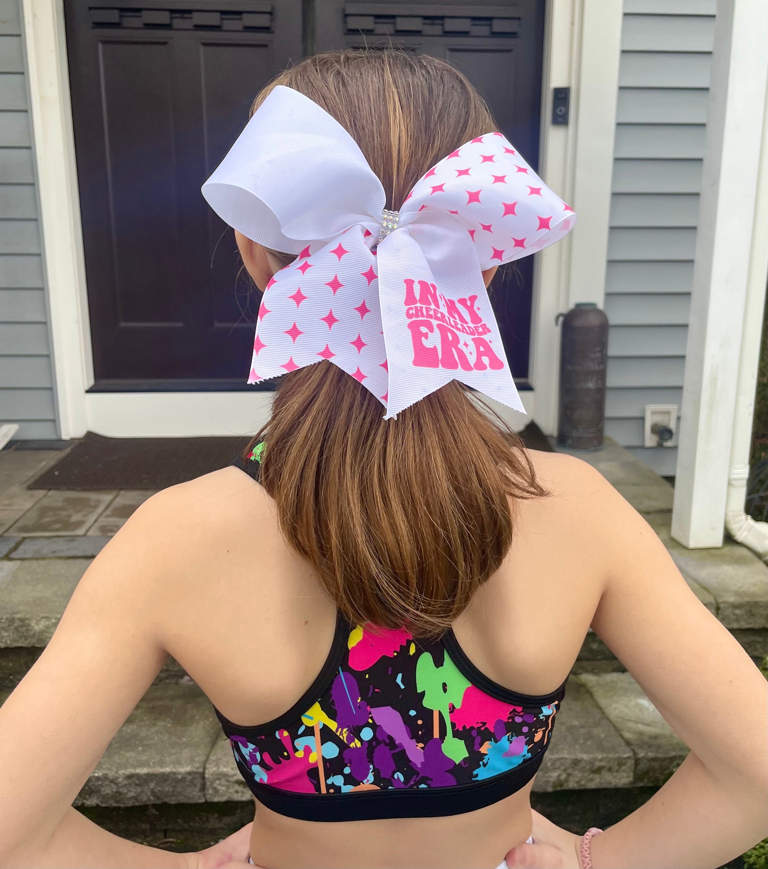 In My Cheerleader Era Cheer Bow Swiftie Cheer Bows Taylor Swift Cheer ...