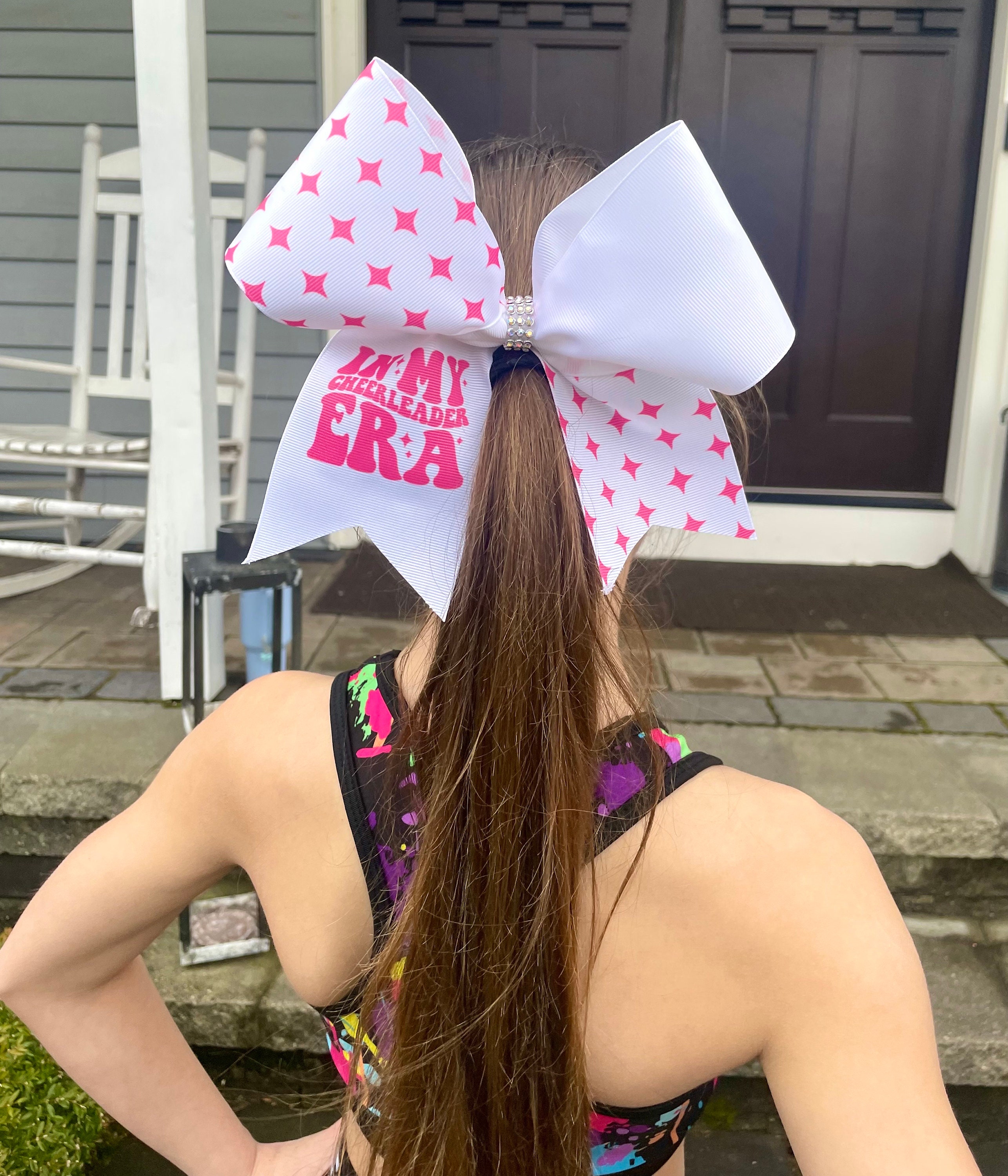 In My Cheerleader Era Cheer Bow Swiftie Cheer Bows Taylor Swift Cheer ...