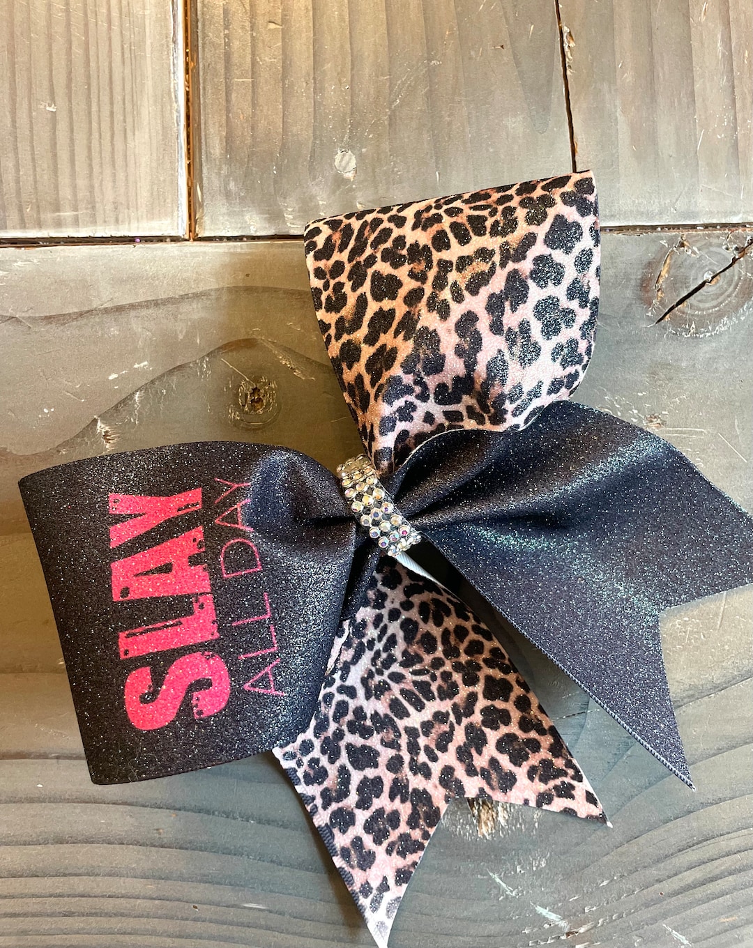 Slay All Day Cheer Bow | Cheer Gifts | Cheerleader Bows - Etsy