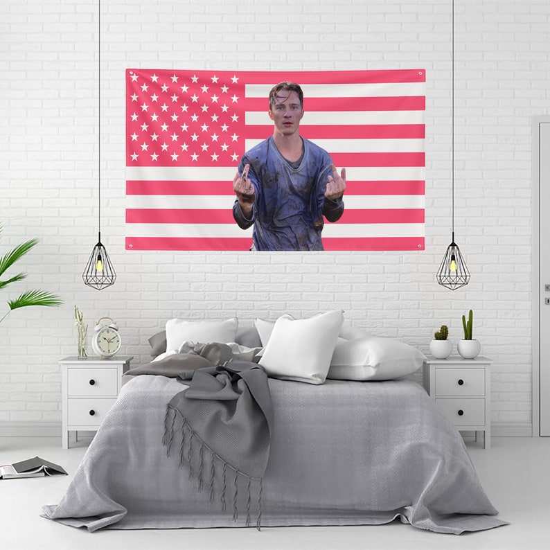 Rafe Cameron, Drew Starkey Photo Pink USA America Flag 3X5 Ft ...