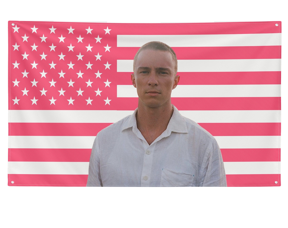 Rafe Cameron, Drew Starkey Photo Pink USA America Flag 3X5 Ft ...
