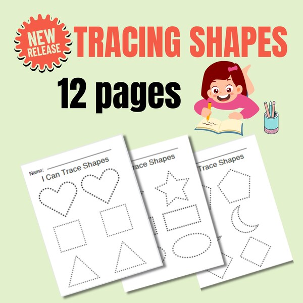 Preschool Worksheets - Etsy