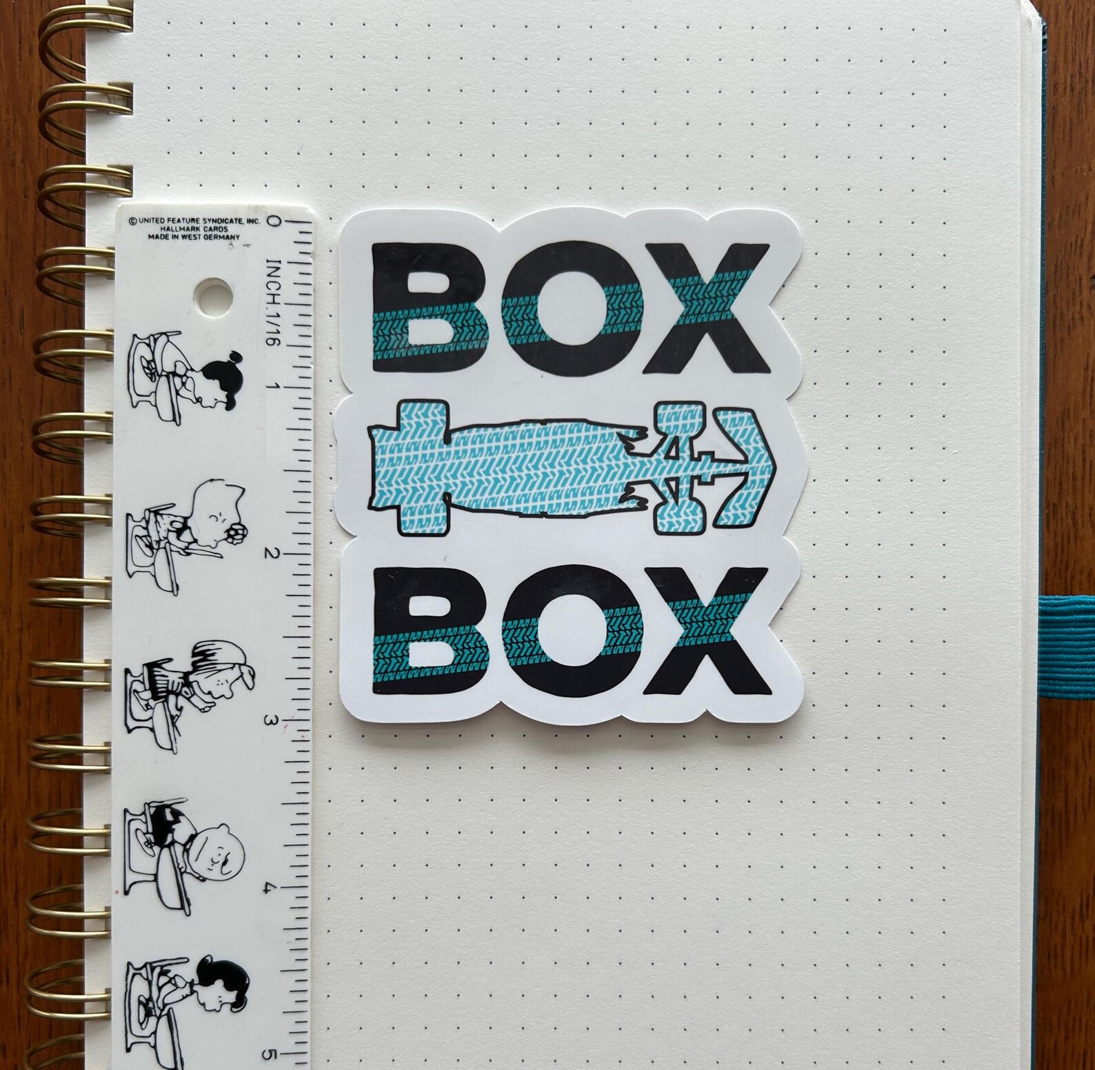 Box Box Racing Pit Stop Sticker, Pit Lane, Open Wheel Racing - Etsy