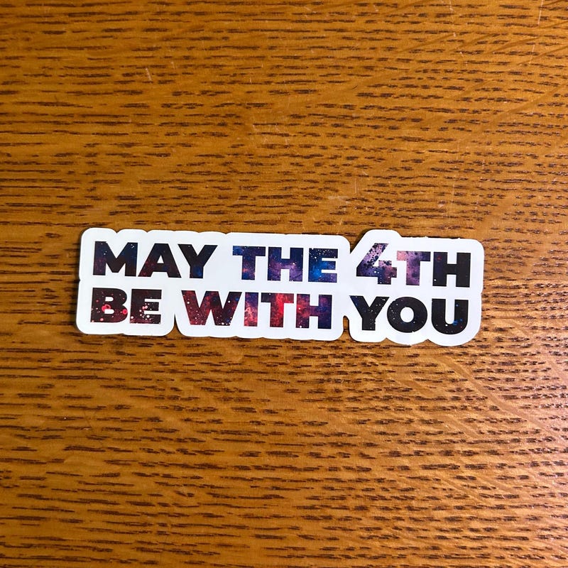 May the 4th Be With You Svg - Etsy