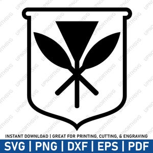 Kanaka Maoli Flag Symbol SVG | Native Hawaiian Polynesian | Hawaii ...