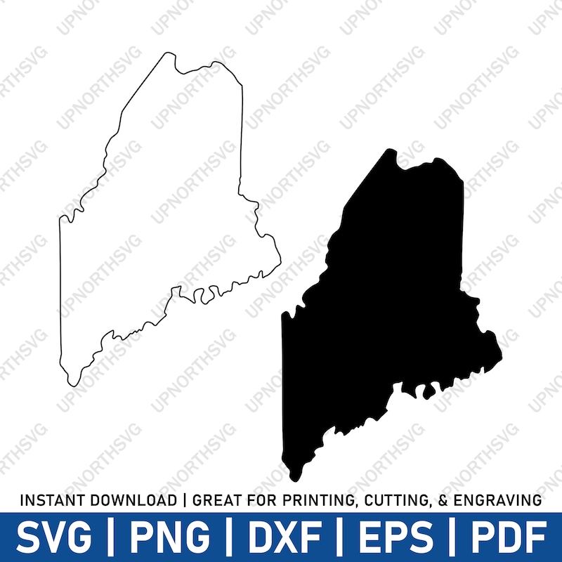 State of Maine - Etsy