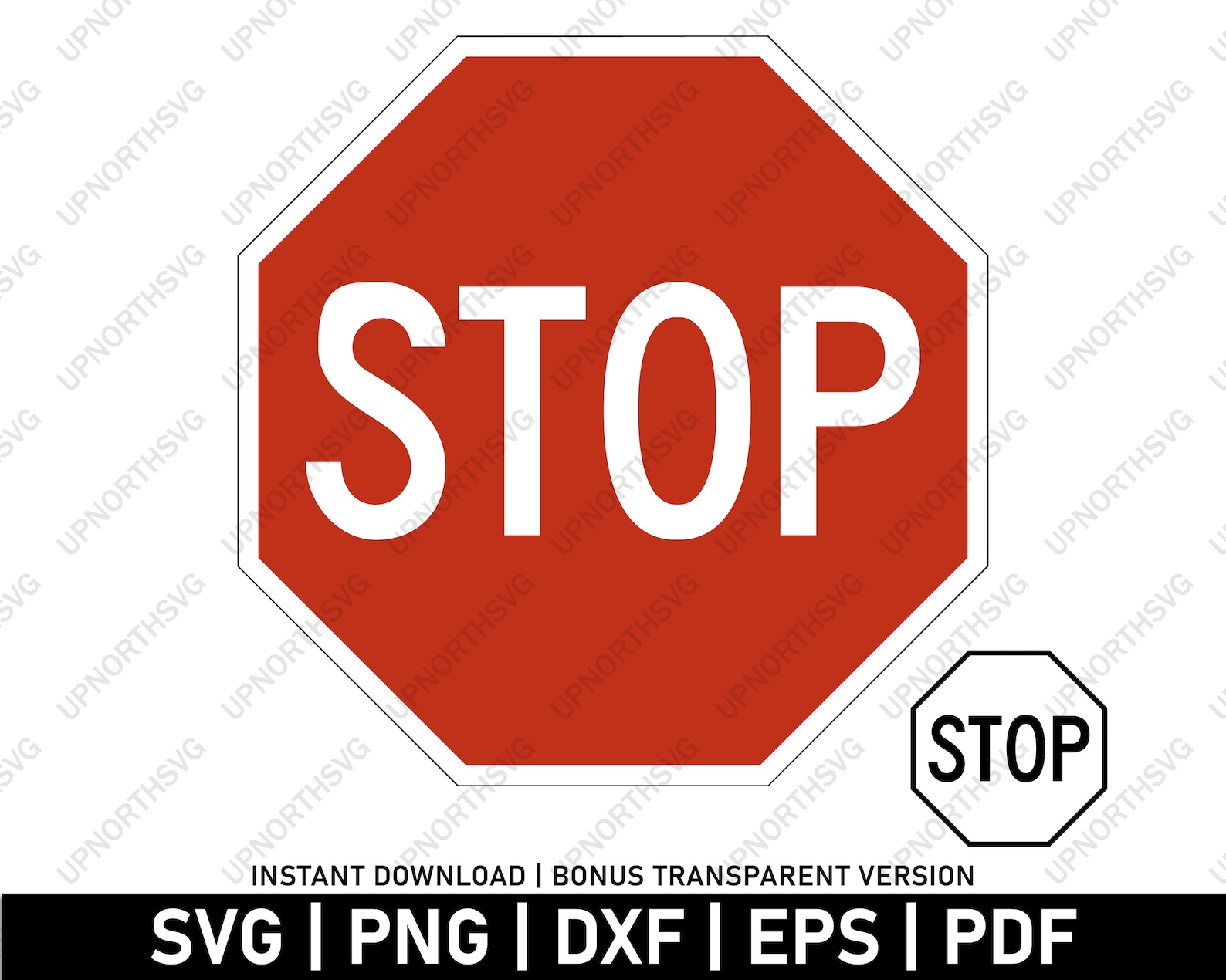 Stop Sign SVG | Stop Sign Cut File | Road Sign Clipart Design | Print ...