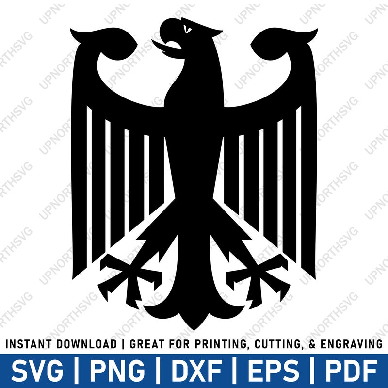 Germany German Eagle Svg - Etsy
